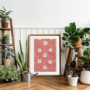 Vintage Pattern Gallery Wall Art Print Set of 4, Printable Floral ...