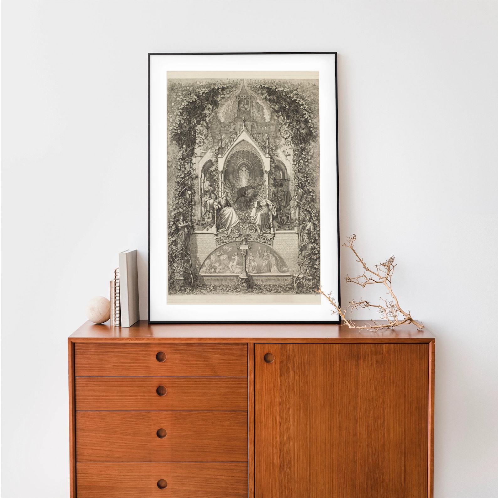 Sleeping Beauty Wall Art Print, Little Briar Rose Print Wall Decor ...