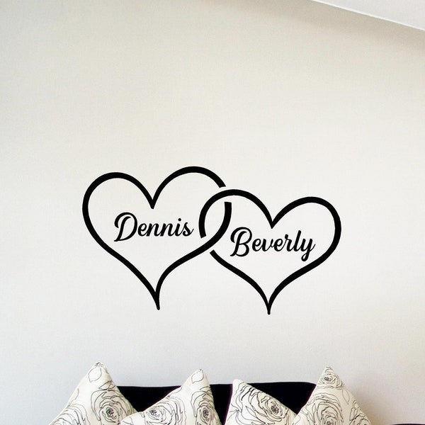Romantic Wall Decal - Etsy
