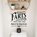 Fart Definition Vinyl Wall Decal, Bathroom Decal, Funny Saying ...