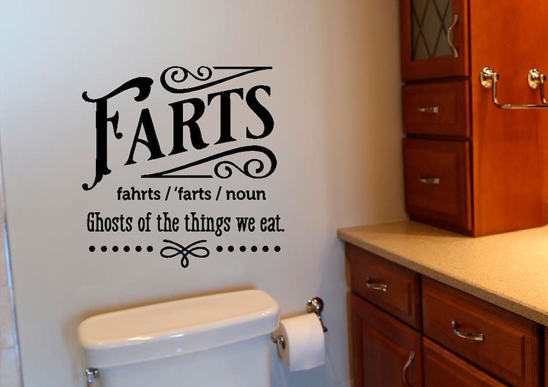 Fart Definition Vinyl Wall Decal Bathroom Decal Funny - Etsy