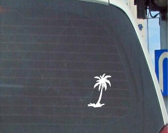 Palm Tree Decal - Etsy
