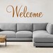 Welcome Vinyl Wall Decal. Welcome Decal Home Decor Home - Etsy