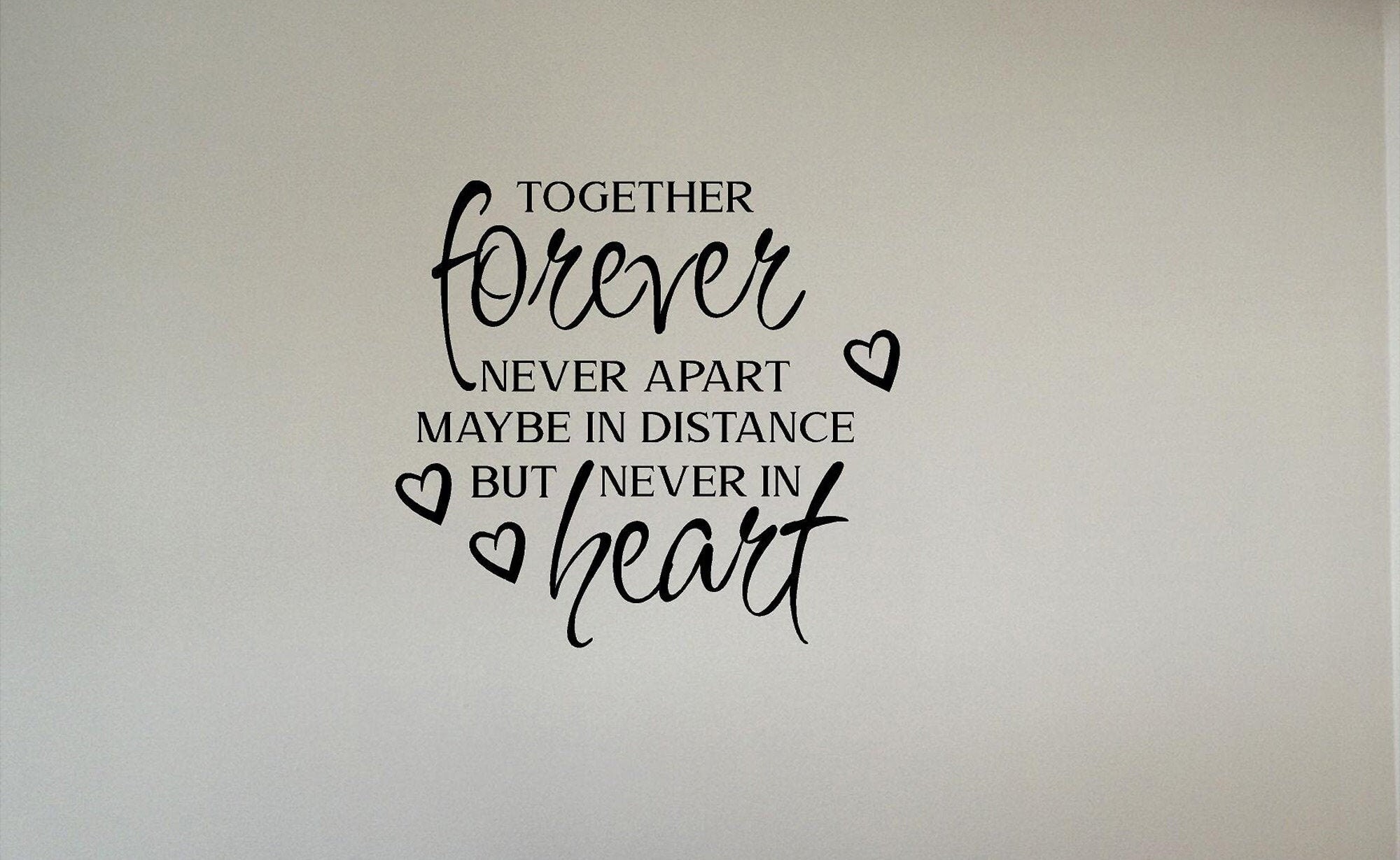 Together Forever Hearts