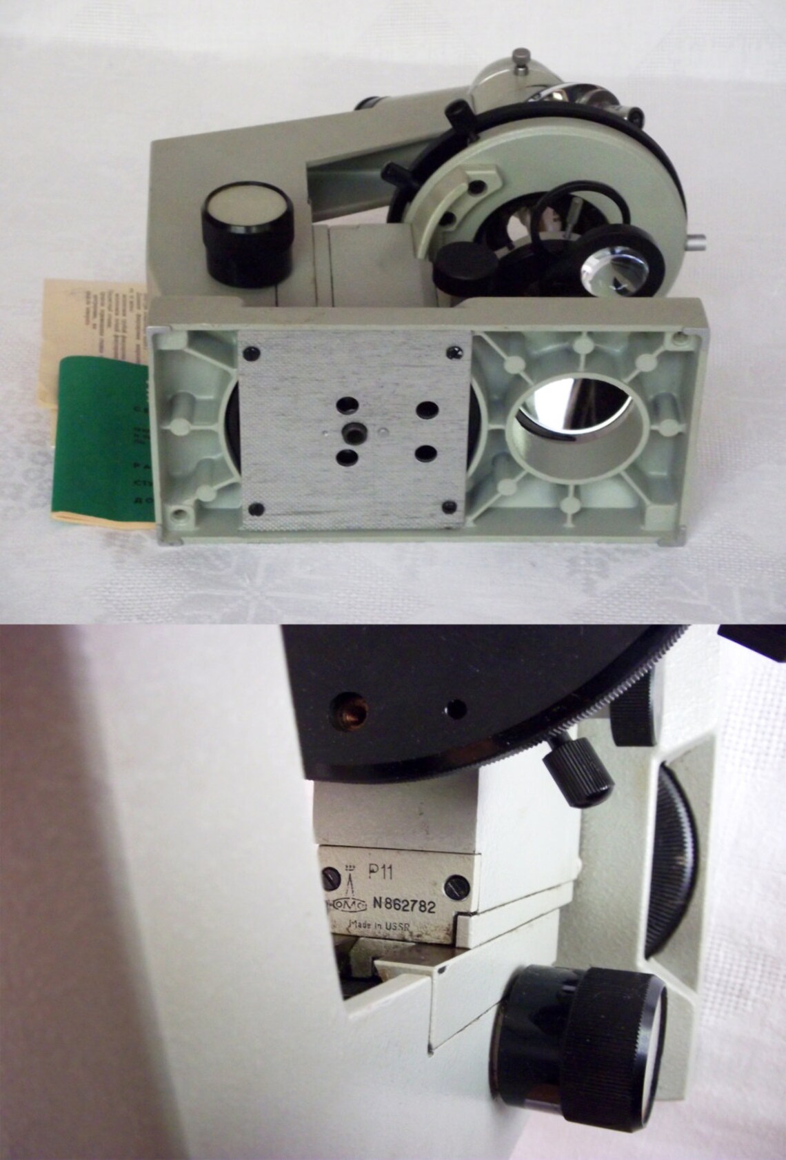 Vintage Soviet Biological Microscope Worker BIOLAM R-11 | Etsy