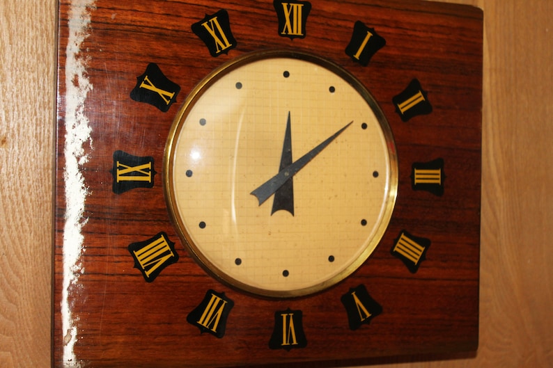 Wall Clock , Wood Wall Art, Large Wooden Clock, Personalized Gift ...