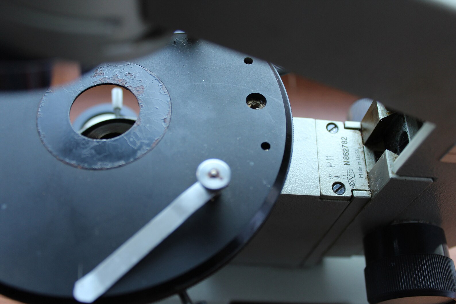 Vintage Soviet Biological Microscope Worker BIOLAM R-11 LOMO / USSR ...