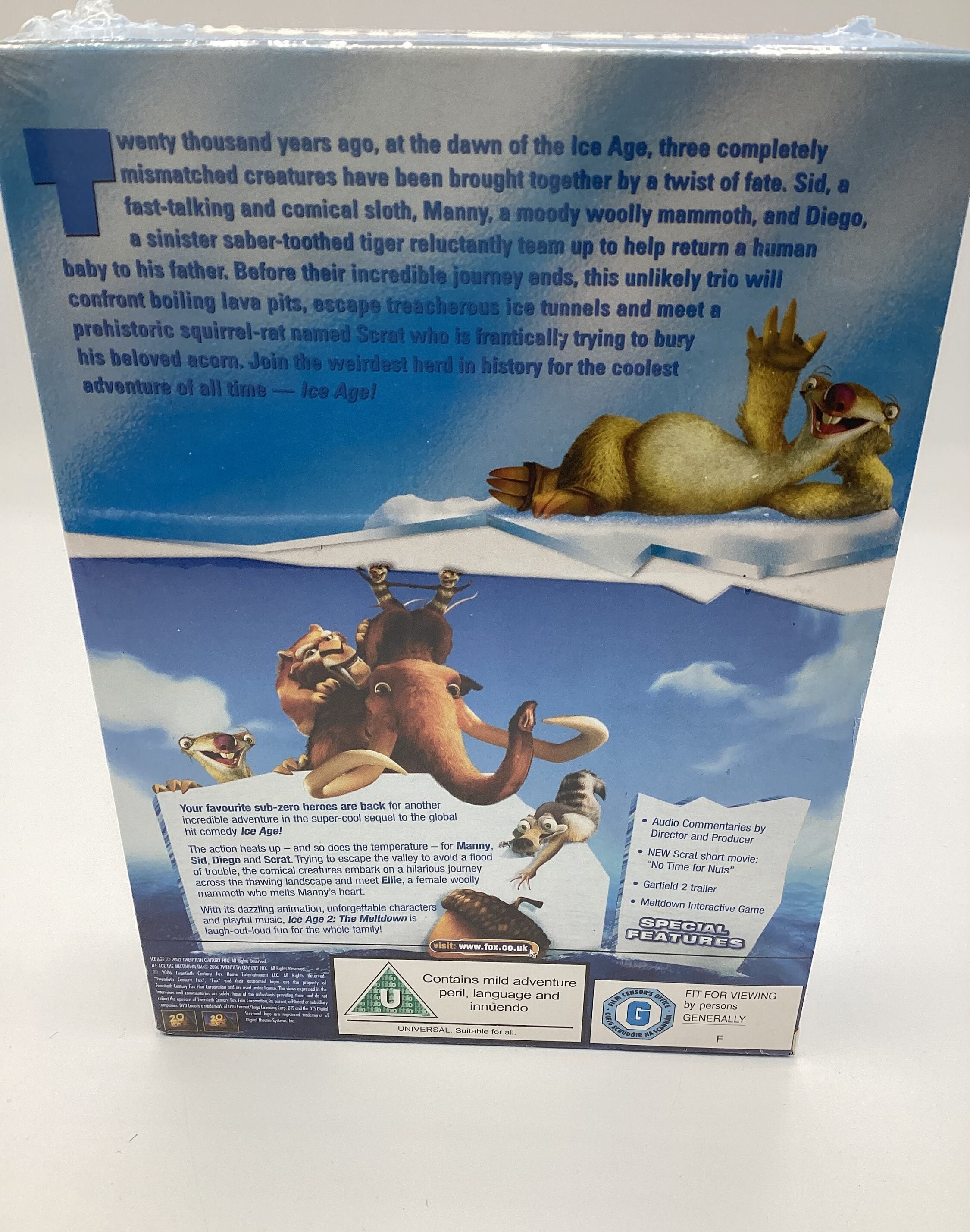 Ice Age 2 Dvd