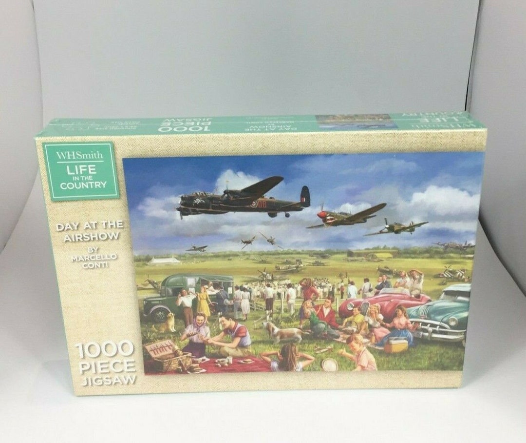 Whsmith Day at the Airshow 1000 Piece Jigsaw Puzzle New Sealed - Etsy