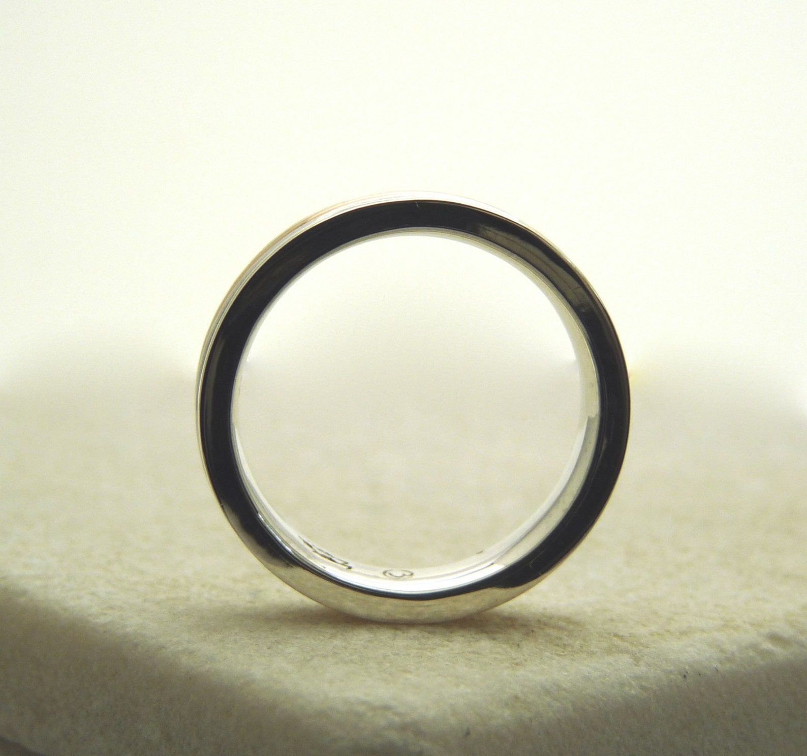 Forged Silver Band Multiple Rings Silver Band Silver and - Etsy