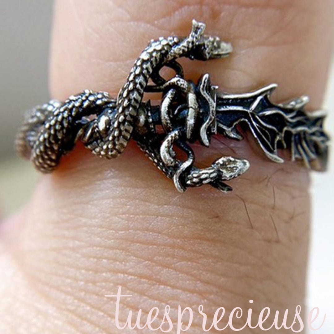 Fanmade Messmer's Spear of the Impaler and Two Snake Custom 950 Silver ...