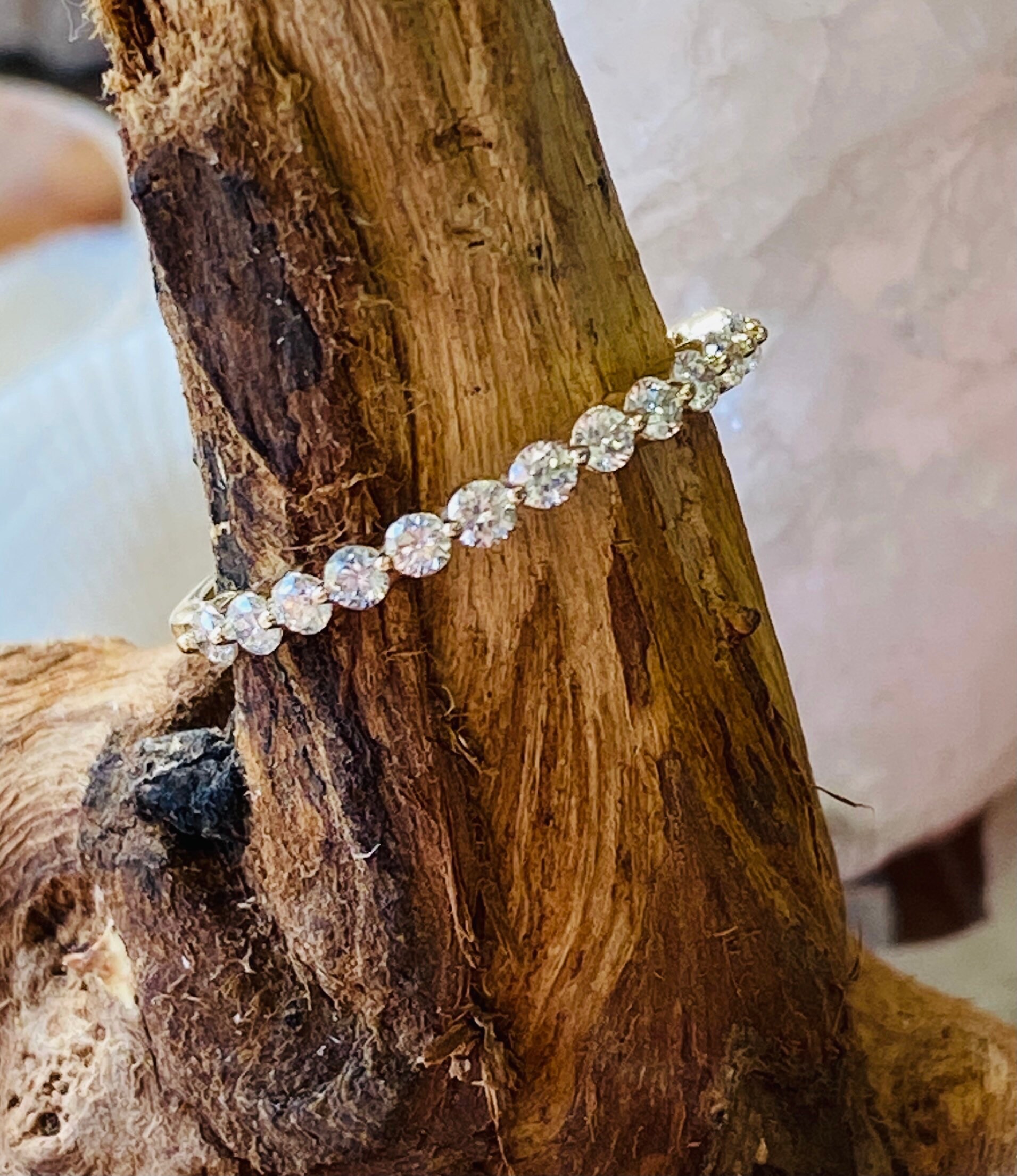 Mona moissanite Etsy