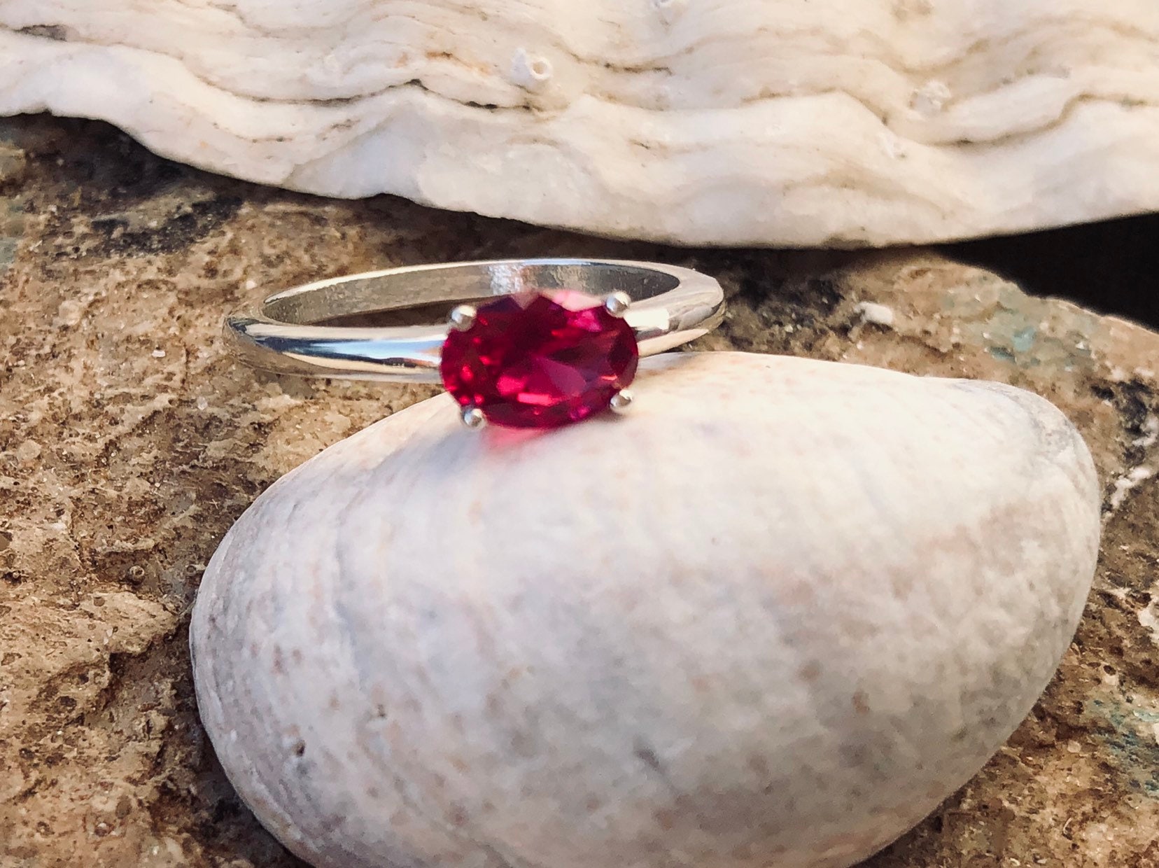 Ruby Ring Gold Ruby Ring Ruby Engagement Ring Oval Cut | Etsy