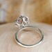 14k Natural Morganite Ring, Morganite Engagement Ring, Gold Morganite ...