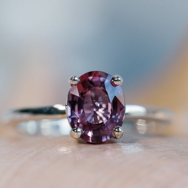 Pink Spinel Ring - Etsy