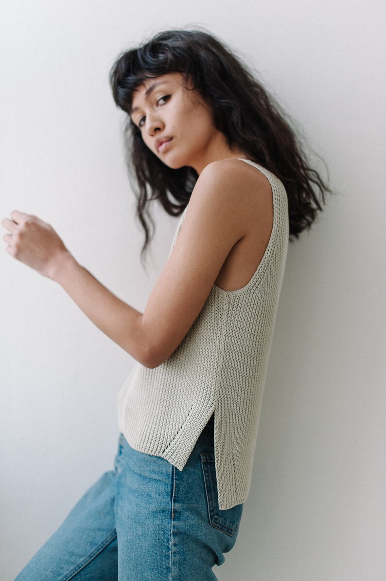 Beige Sheer Top Festival Top for Women Boho Crochet Tank - Etsy