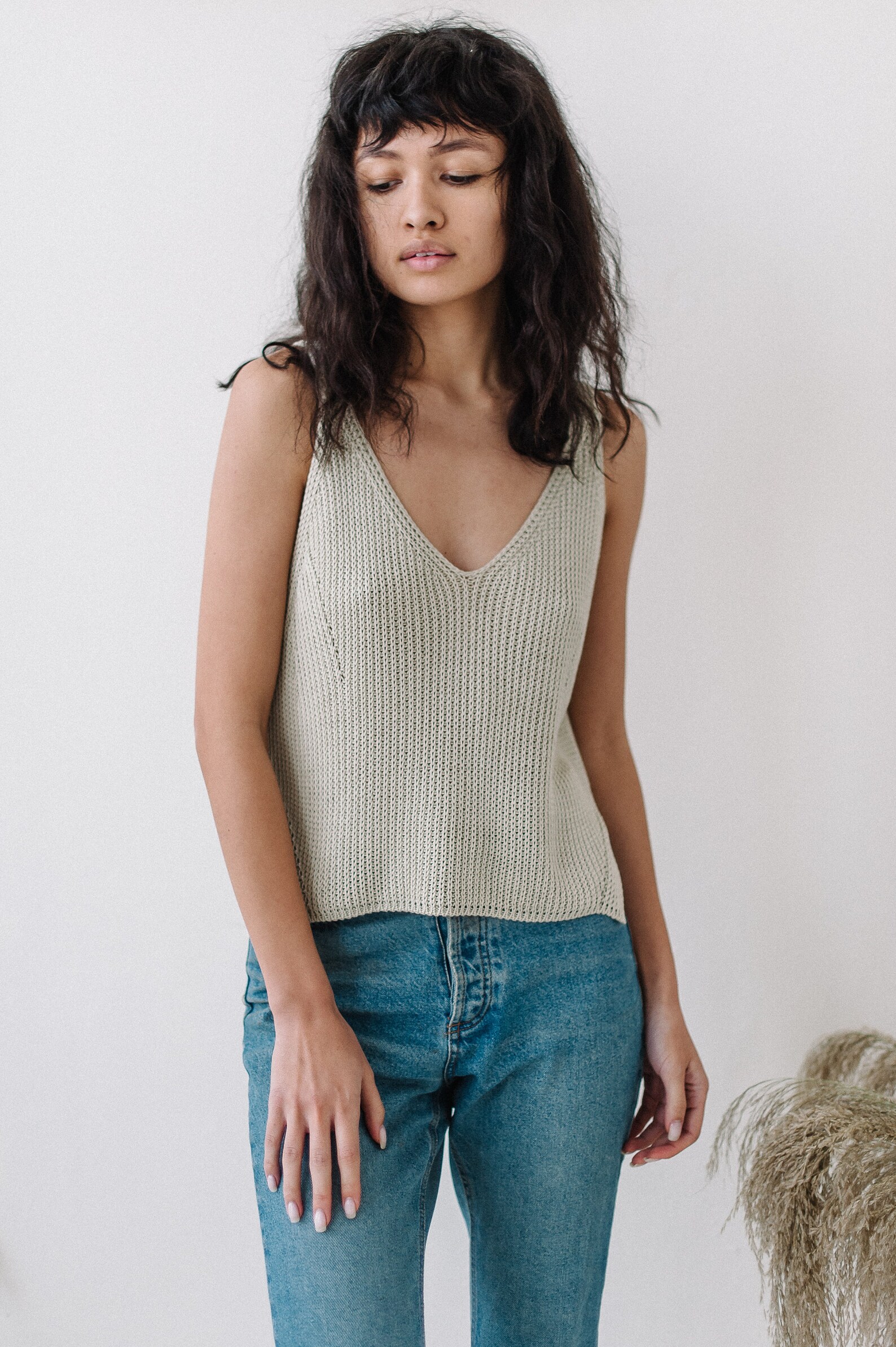 Beige Sheer Top Festival Top for Women Boho Crochet Tank - Etsy