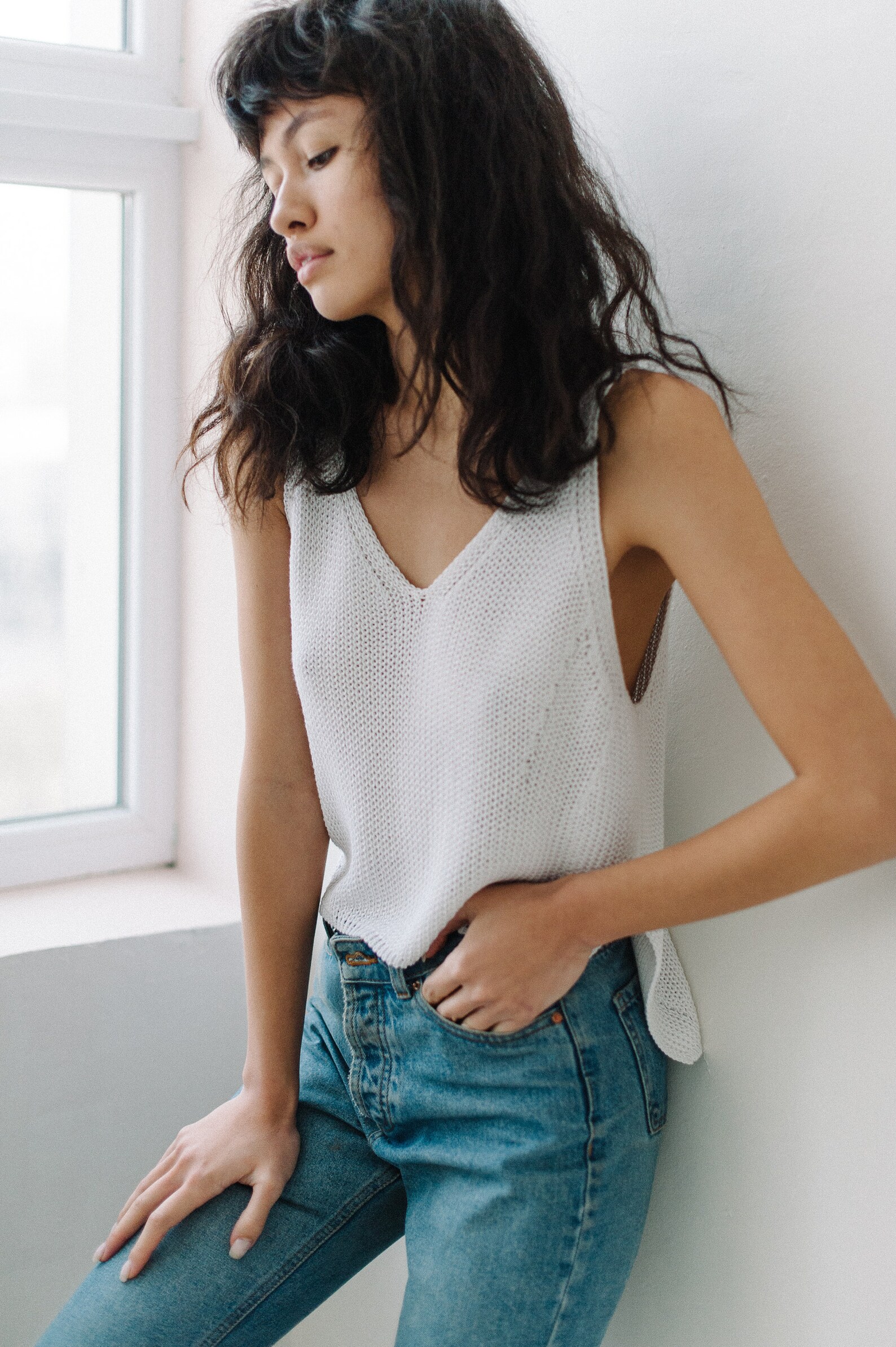Beige Sheer Top, Festival Top for Women, Boho Crochet Tank Top, - Etsy