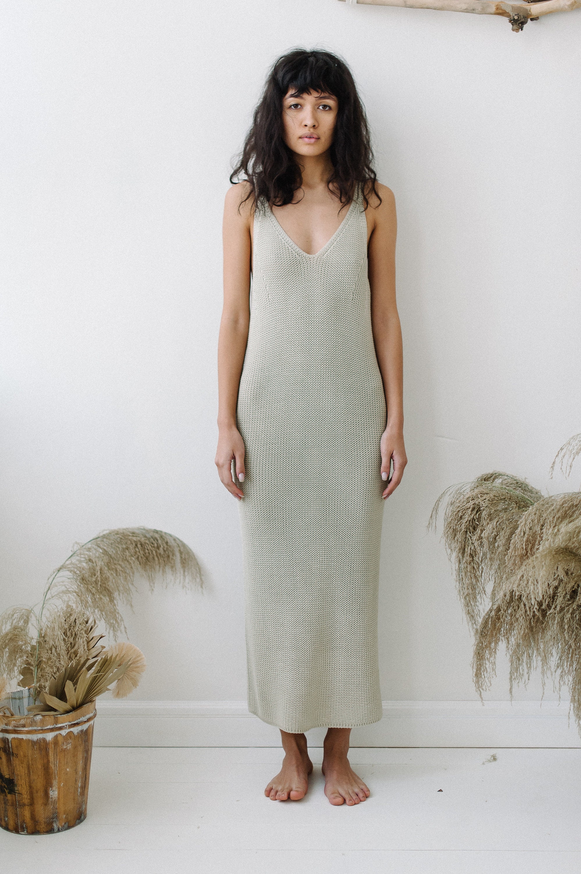Beige Crochet Boho Beach Dress, Cotton Microfiber - Etsy