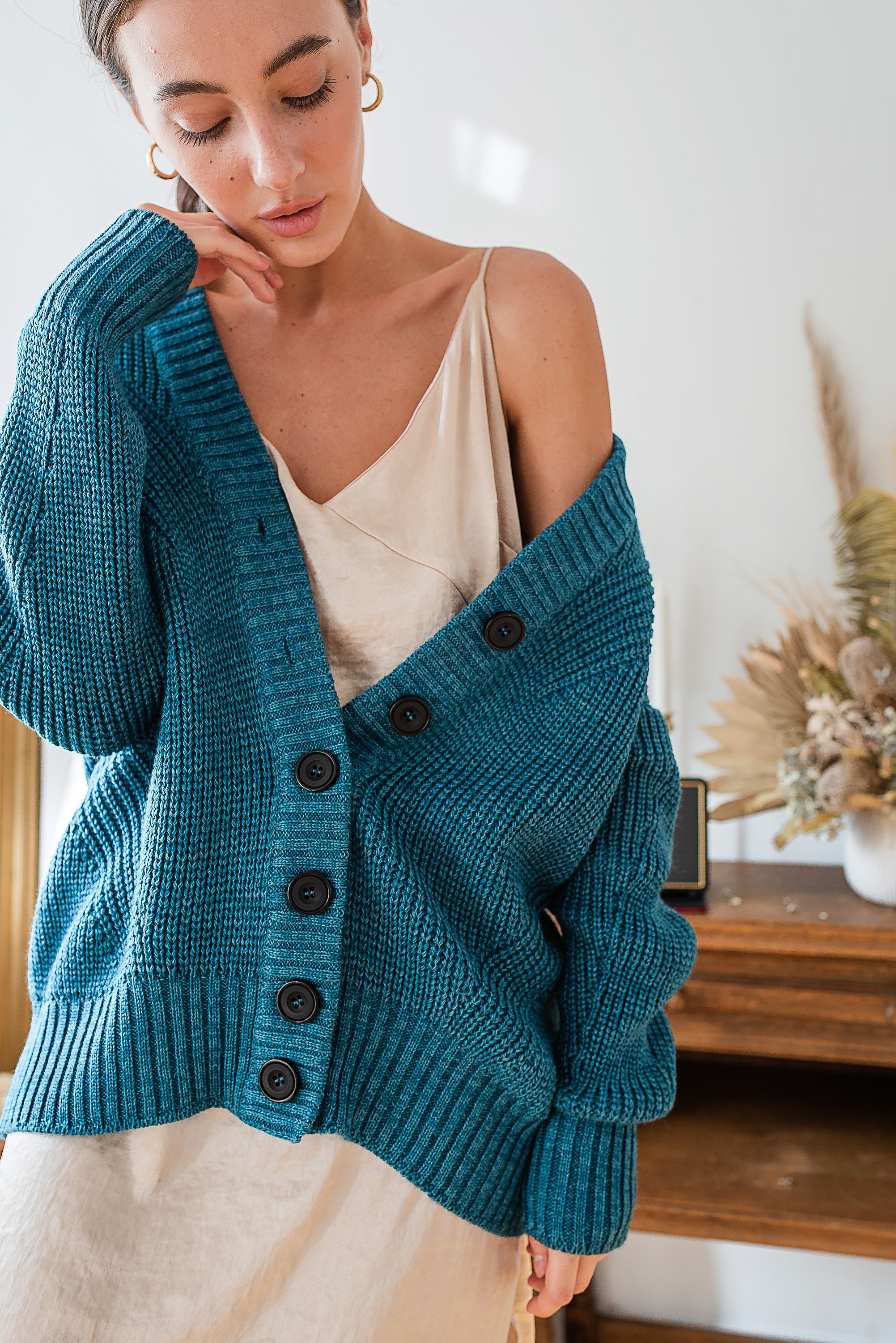 Short Knit Cardigan Beige Cardigan Short Length Knitted - Etsy