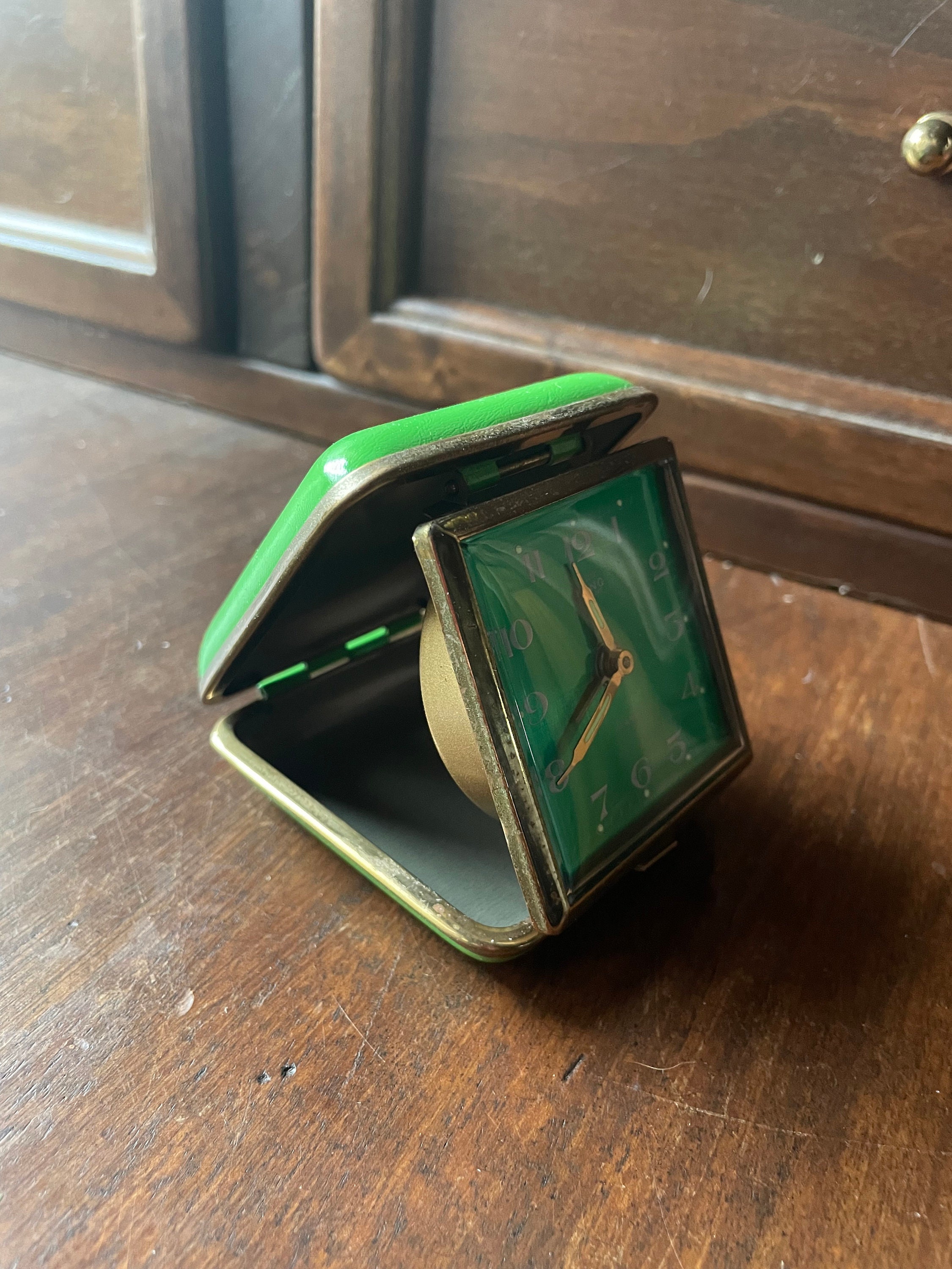 KING De Luxe Vintage Alarm Clock Made in Japan Travel Alarm Clock ...