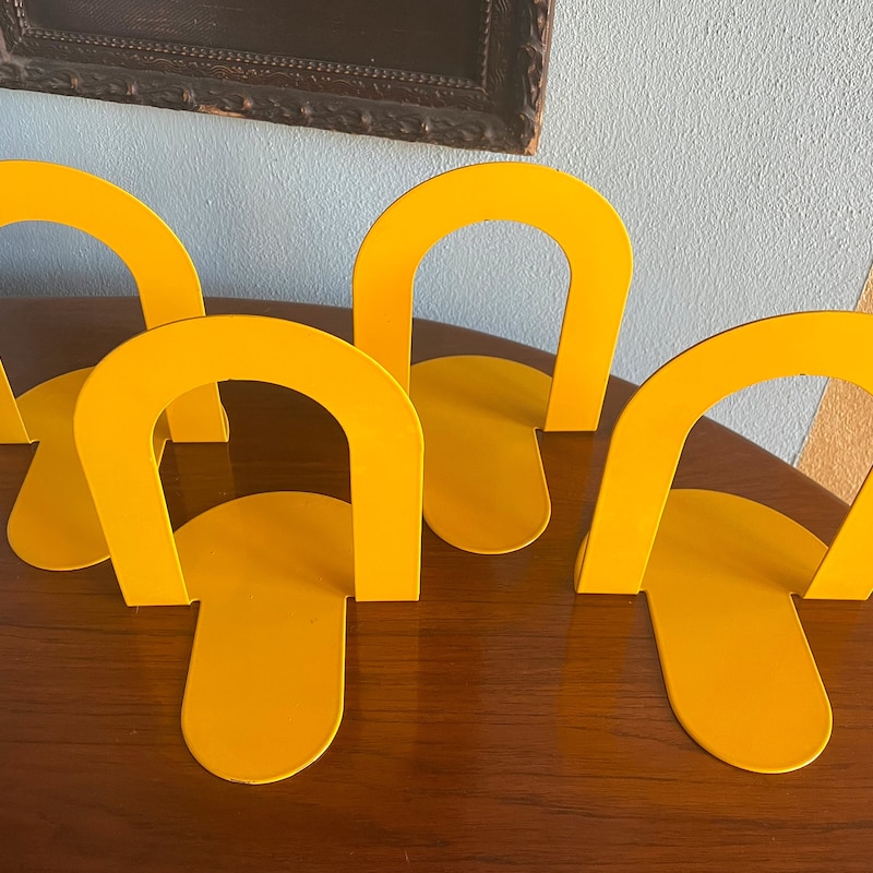Metal Bookends - Etsy