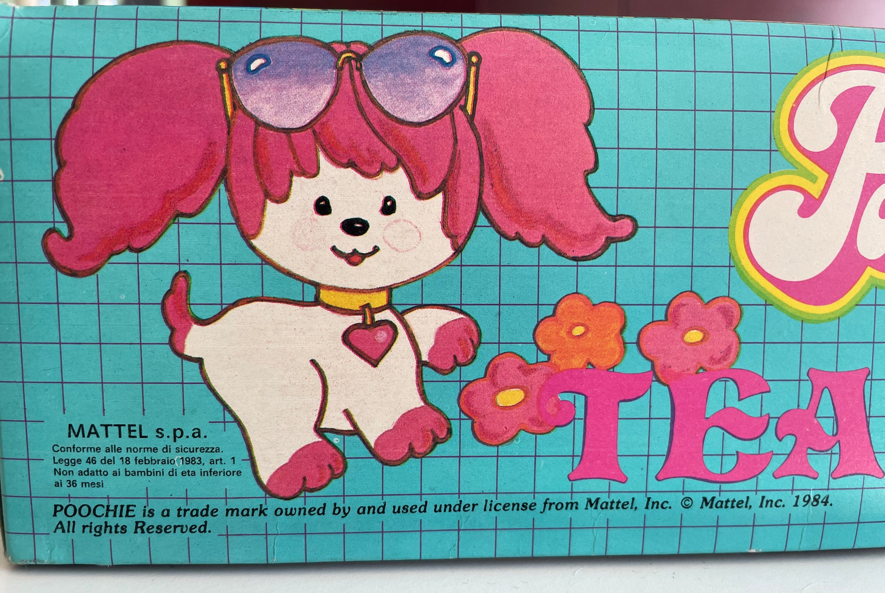 Vintage Porcelain Tea Service by Poochie, 1984 , Real China Tea Set ...