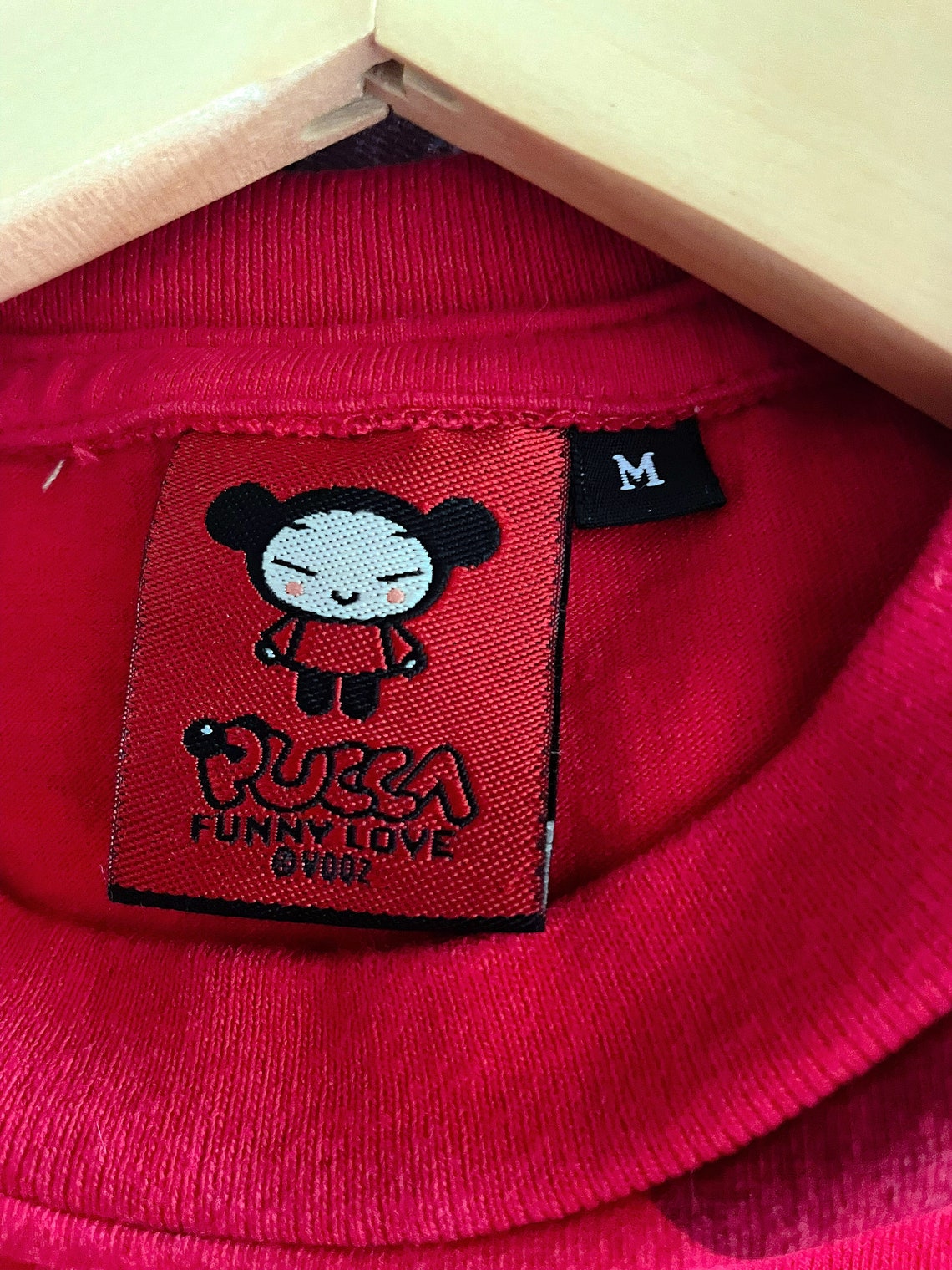 Rare Vintage Pucca Funny Love Story T-shirt With Pocket on the Front ...