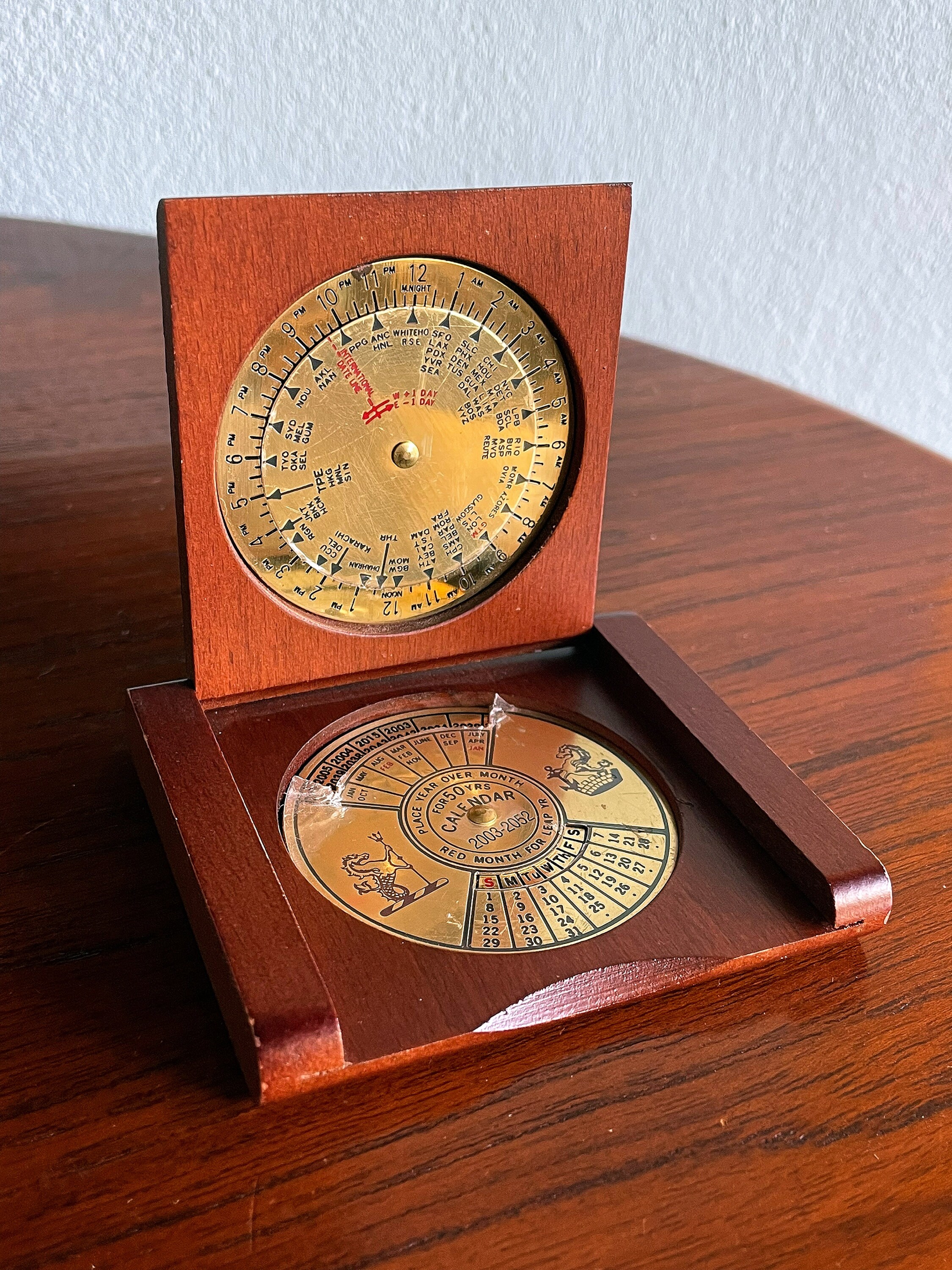 Vintage Pocket Perpetual Date and Time, From 2003 to 2052, 50 Year ...