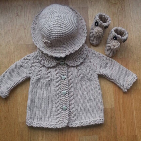 Knitted Baby Clothes - Etsy