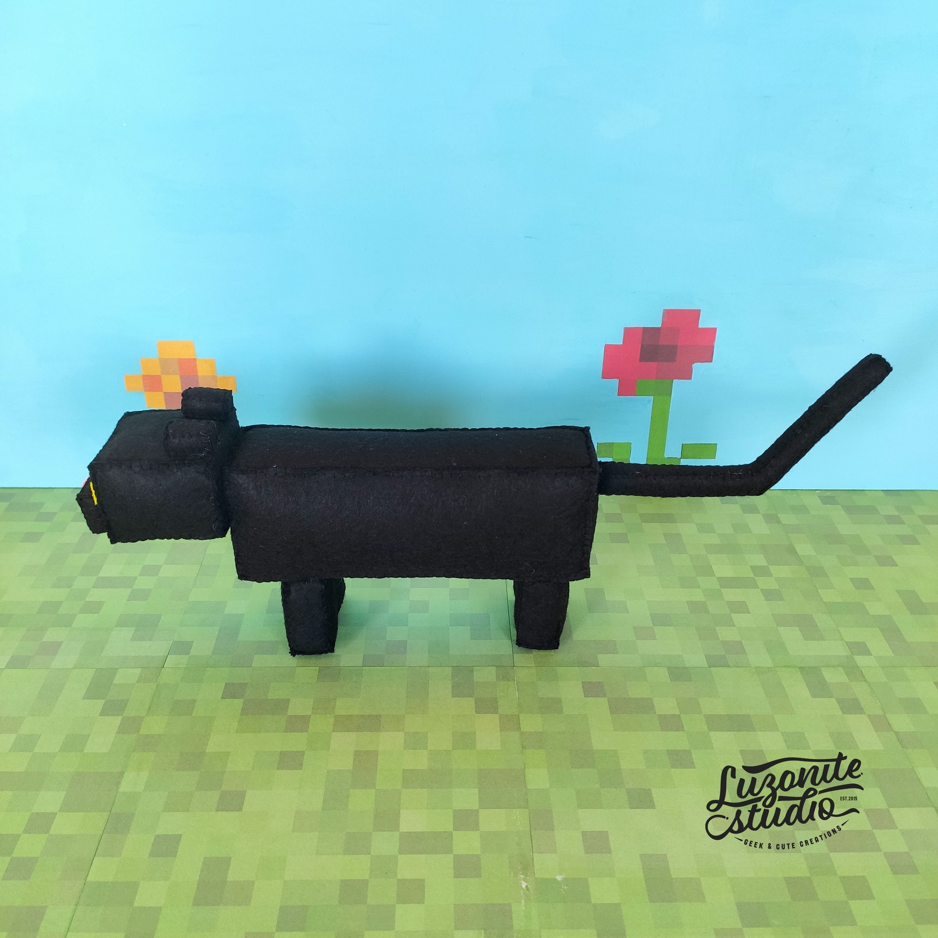 Toys Toys & Games Black Cat Teddy Witch Pixel Unofficial MADE BY CUSTOM ...