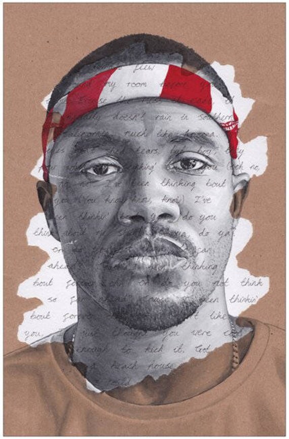 Drawing Of Frank Ocean