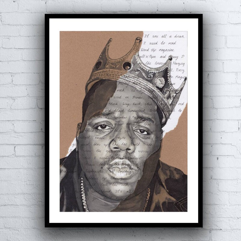 Biggie Smalls Poster - Etsy