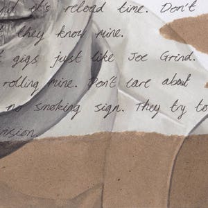 Skepta Portrait Drawing With Shutdown Lyrics - Signed Giclée Art Print ...