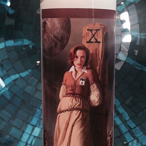 Saint Scully / Gillian Anderson Prayer Candle - Etsy