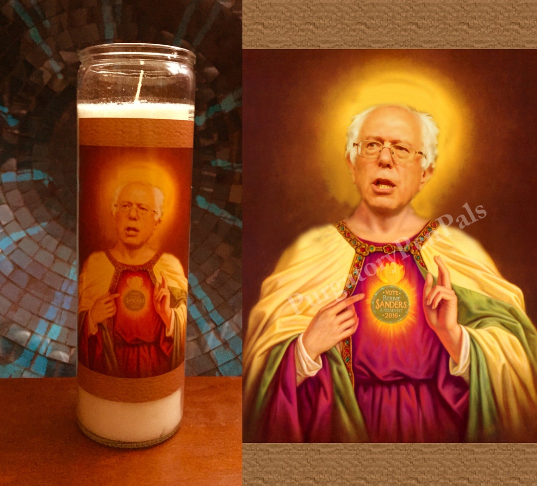 Bernie Sanders Prayer Candle - Etsy