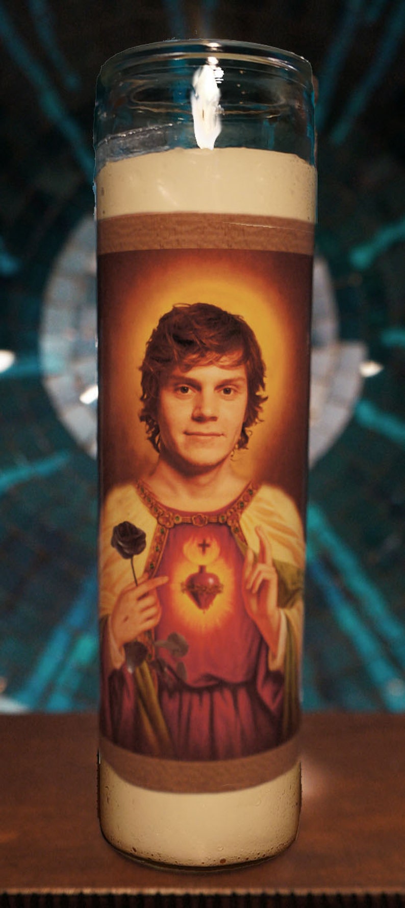 Saint Evan Peters Prayer Candle / Vigil Candle - Etsy Australia