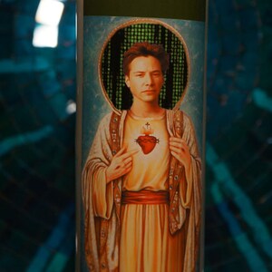 Saint Keanu Reeves Prayer Candle - Etsy