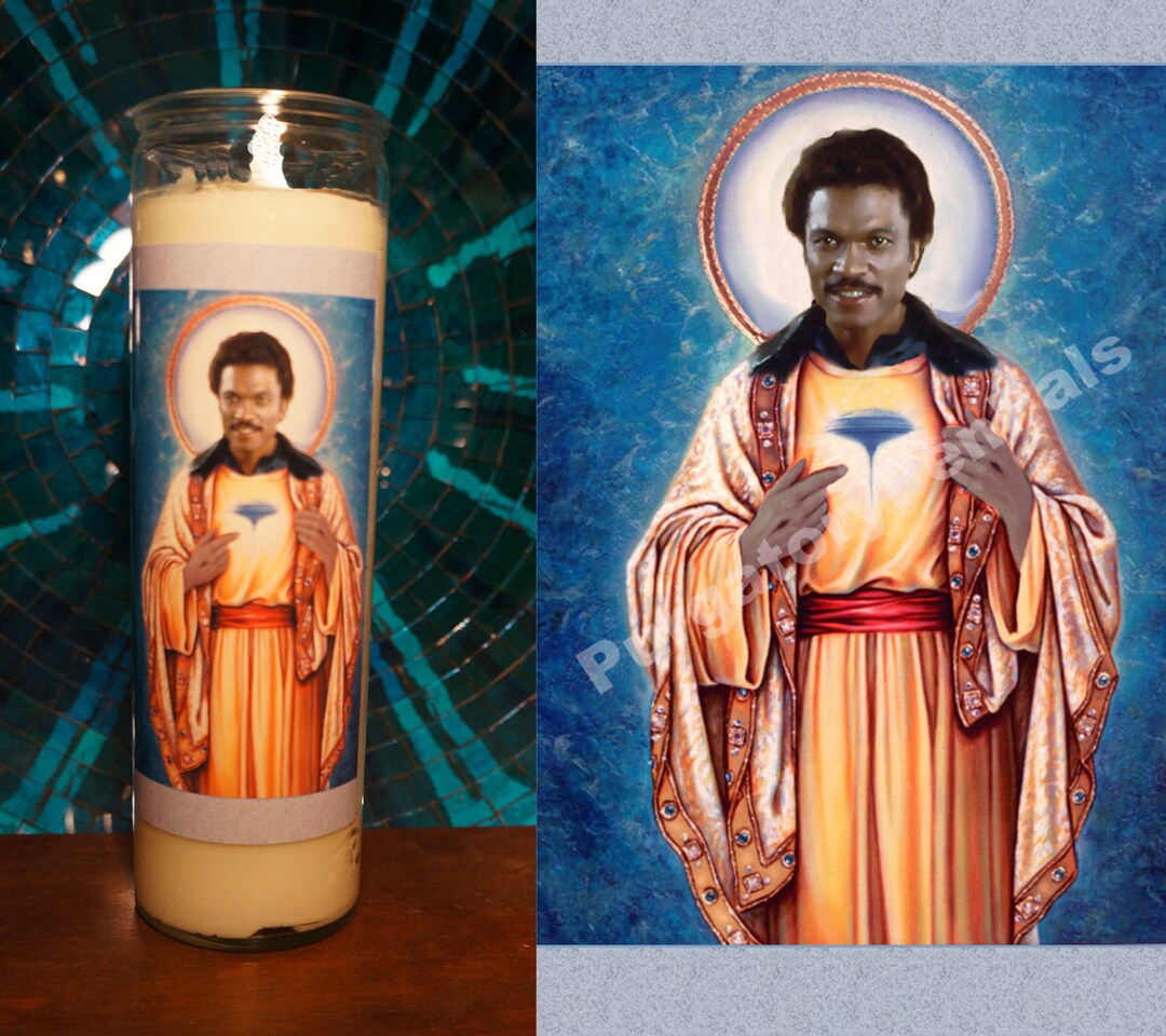 Lando Calrissian Prayer Candle / Billy Dee Williams Prayer - Etsy