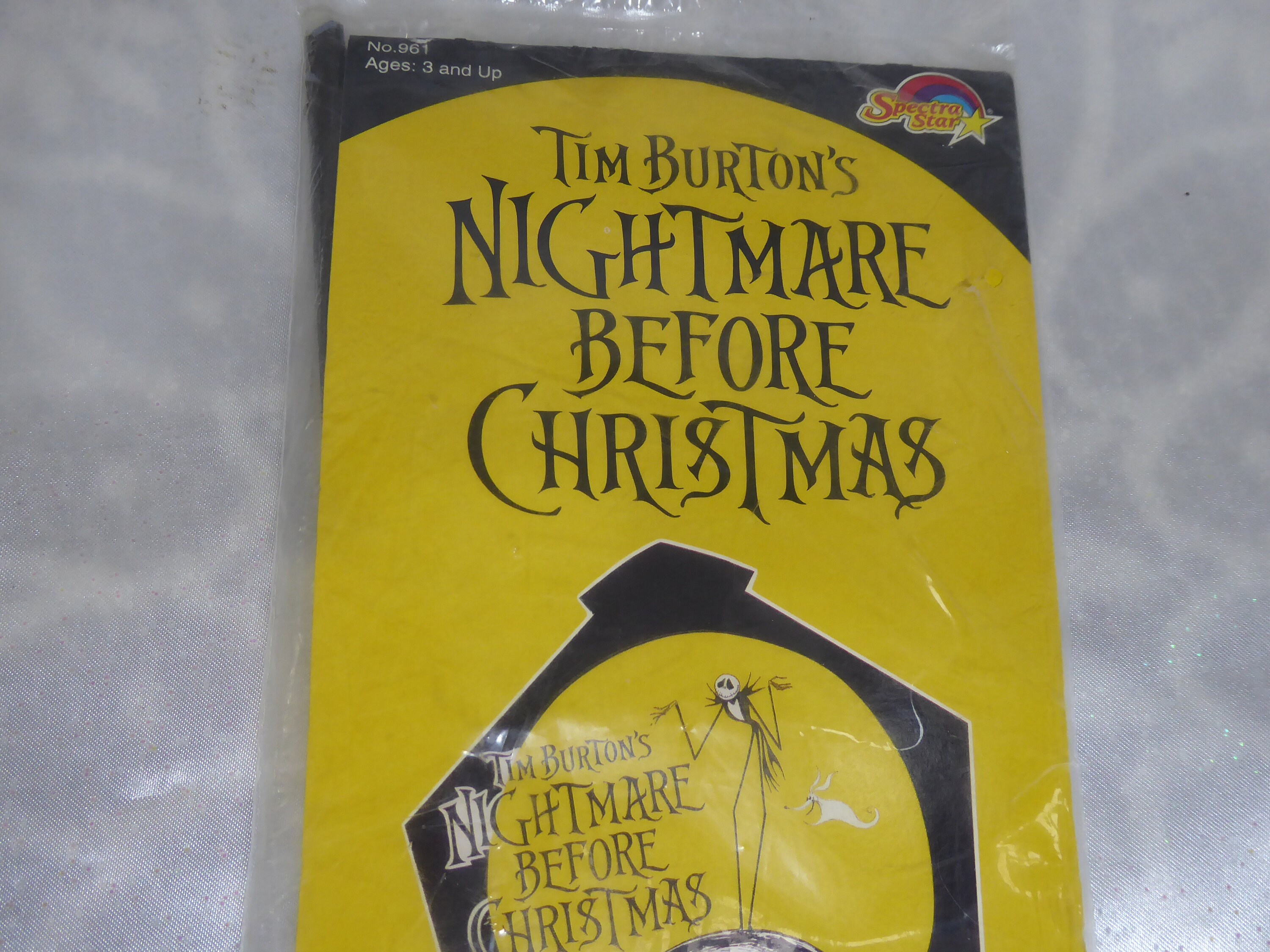 Nightmare Before Christmas Sky Floater Kite 1993 Spectra Star-tim ...