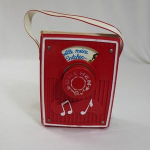 Fisher Price Music Box Pocket Radio - Etsy