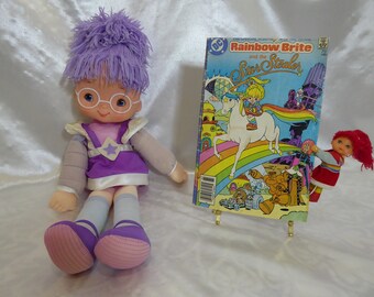 Rainbow Brite Shy Violet - Etsy