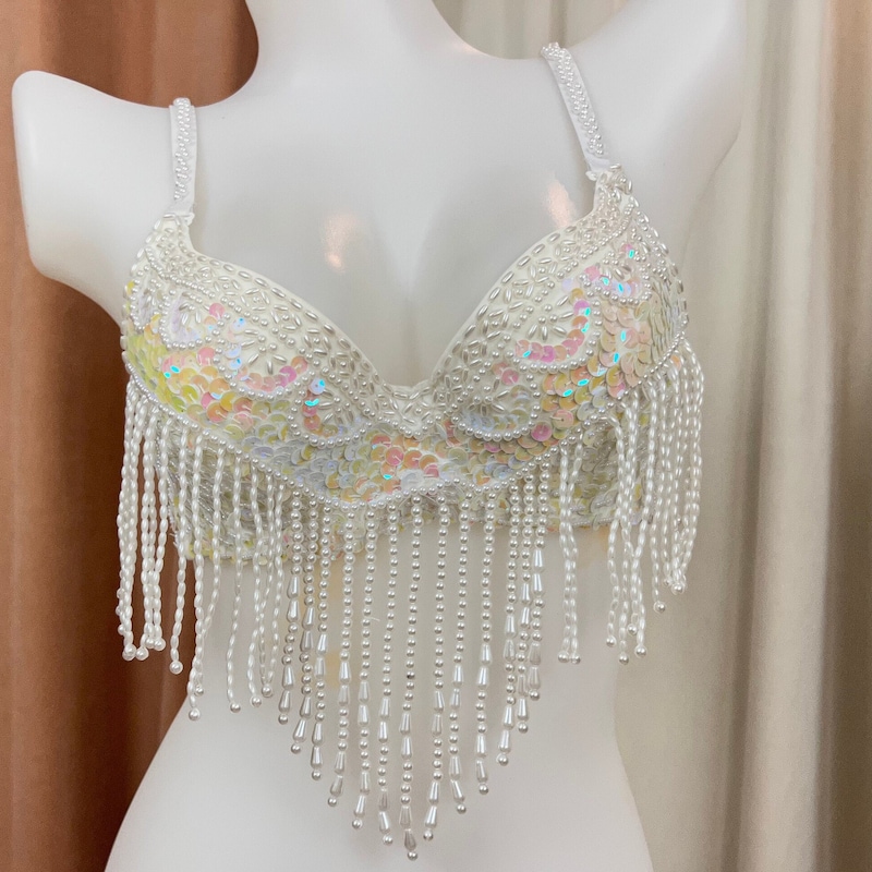 Beaded Bra - Etsy