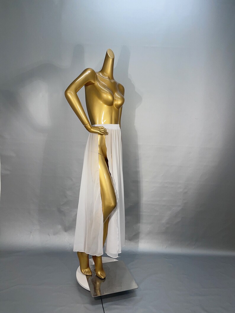 Belly Dance Skirt Slit Both Side SK1912 5 Colors - Etsy