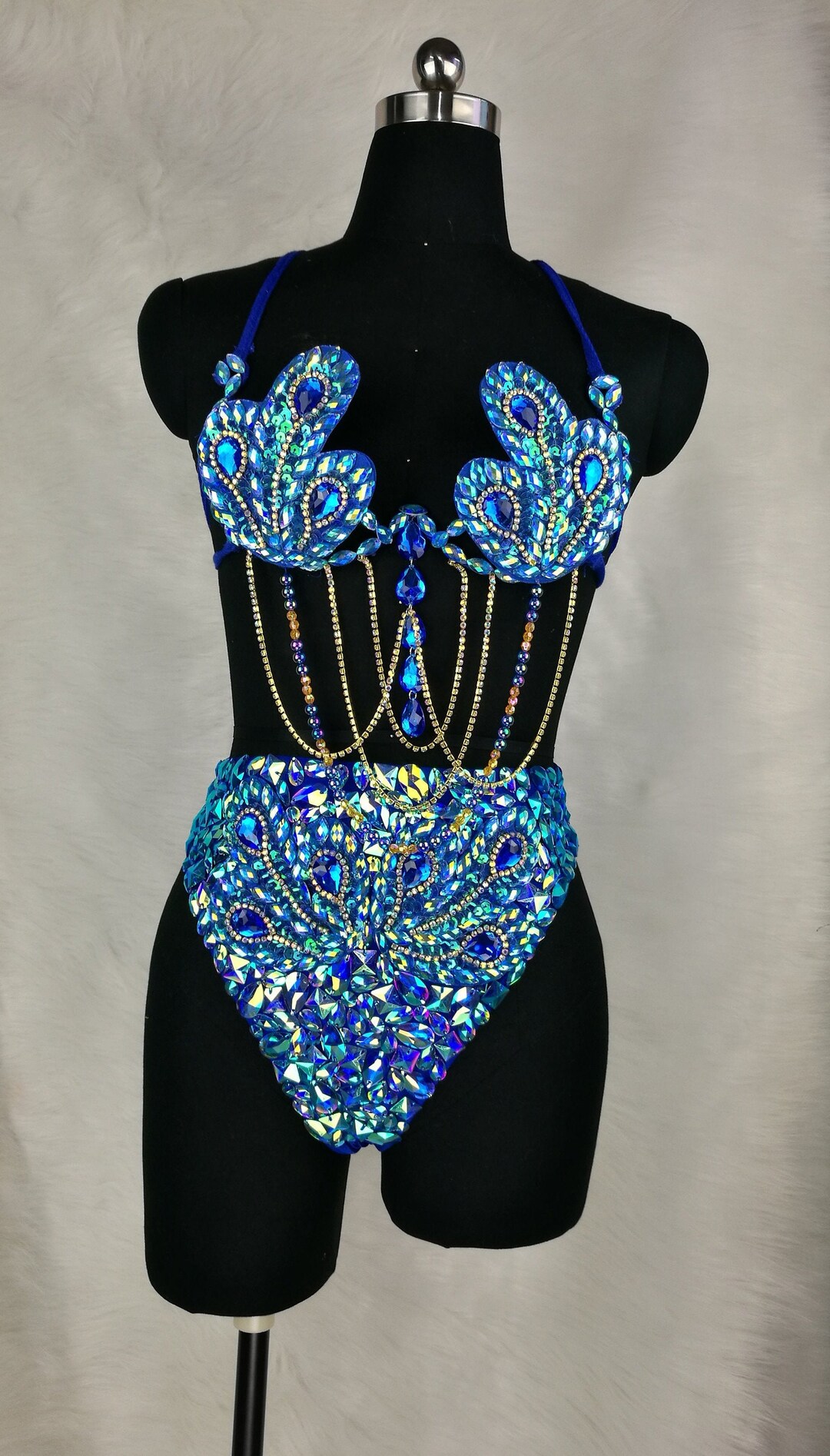 PARTY Club Samba Dress Bra High Panties Bottom RAVE BRA - Etsy