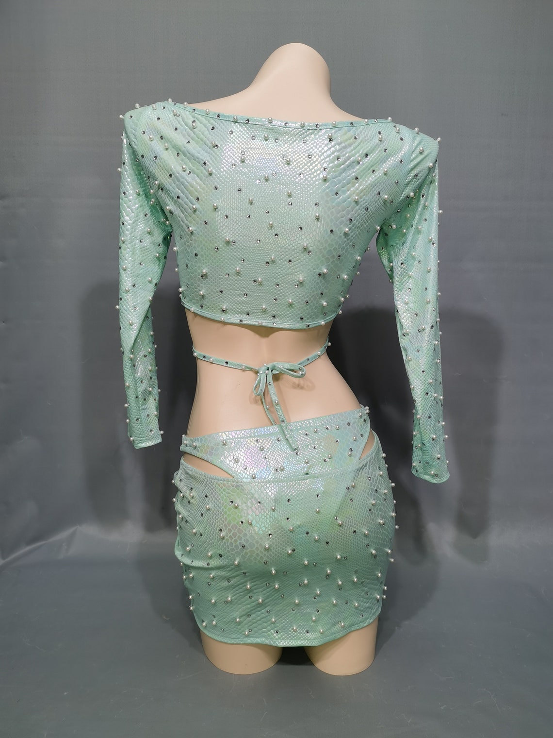 Fashion EDC Dress Costumes Custom Rave Cosplay Serpentine | Etsy