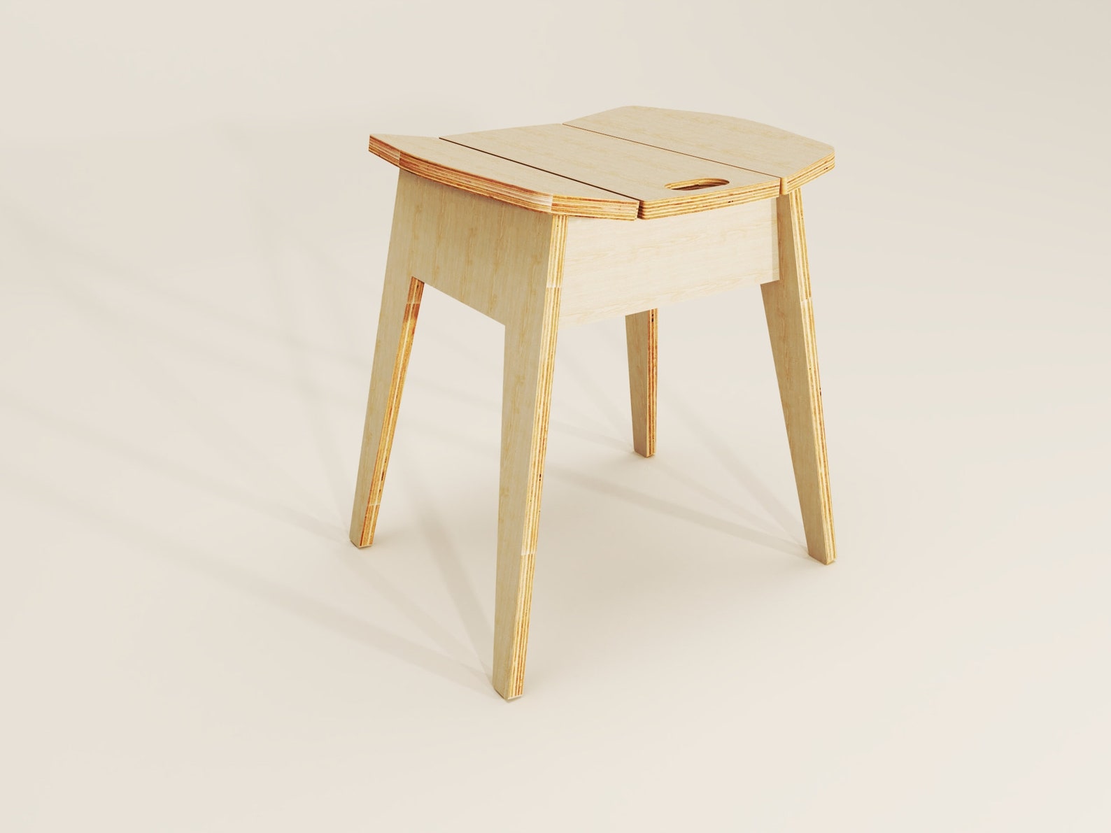 CNC Router - Furniture Plans - DXF Files - Board Chair - Etsy