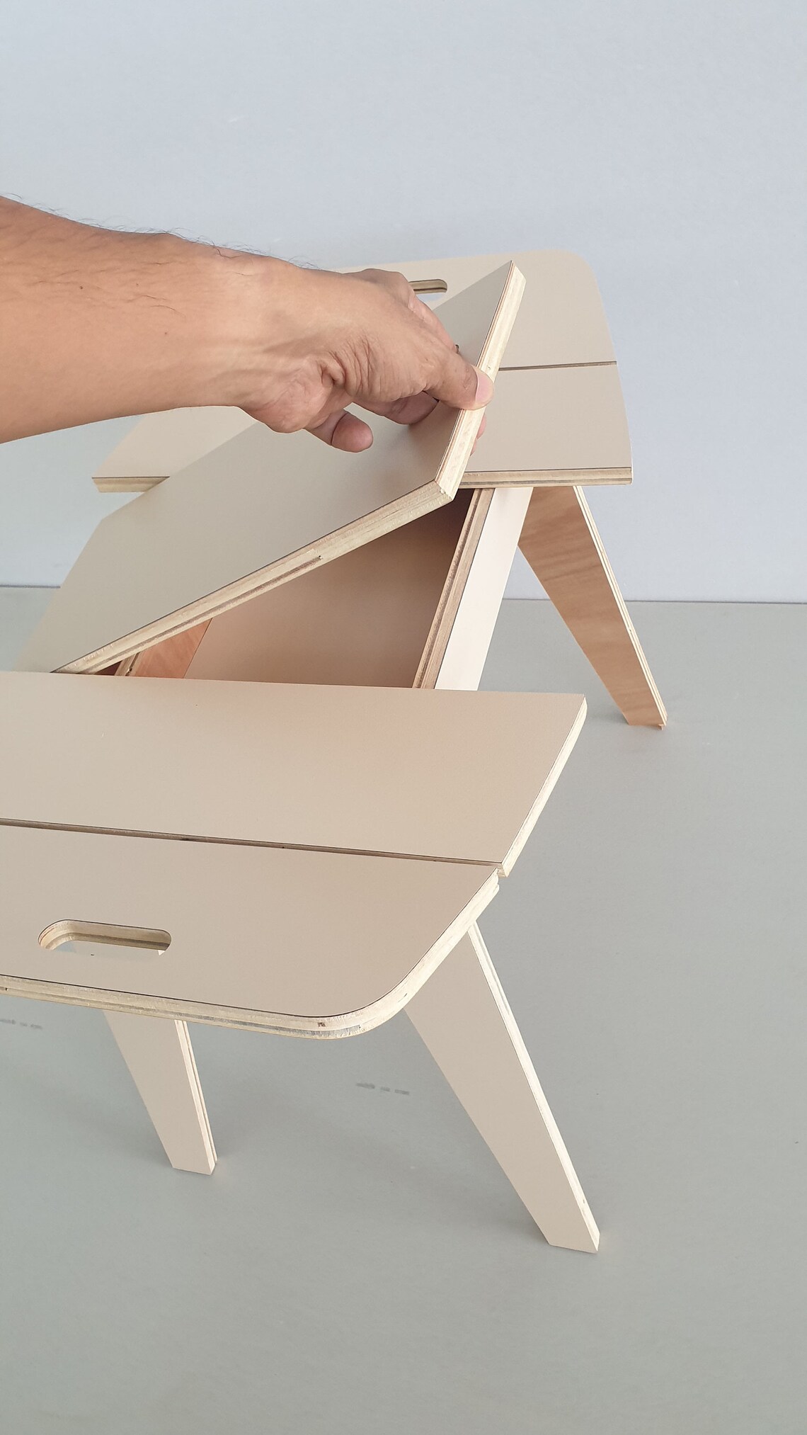 CNC Router Furniture Plans DXF Files Board Chair - Etsy