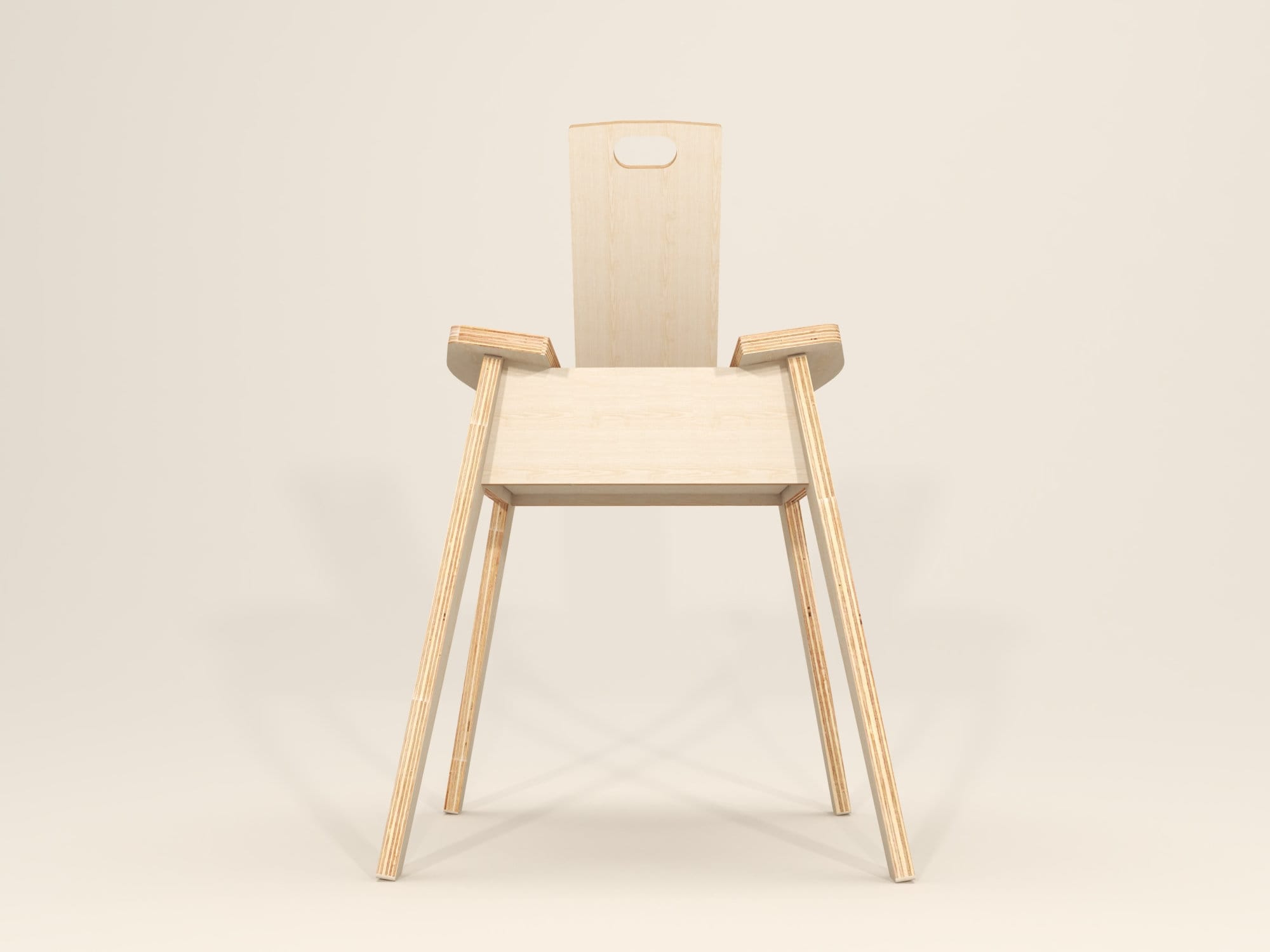 CNC Router - Furniture Plans - DXF Files - Board Chair - Etsy