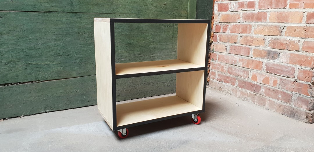 Contemporary Birch Ply Record Storage / Shelving Unit Custom Orders ...